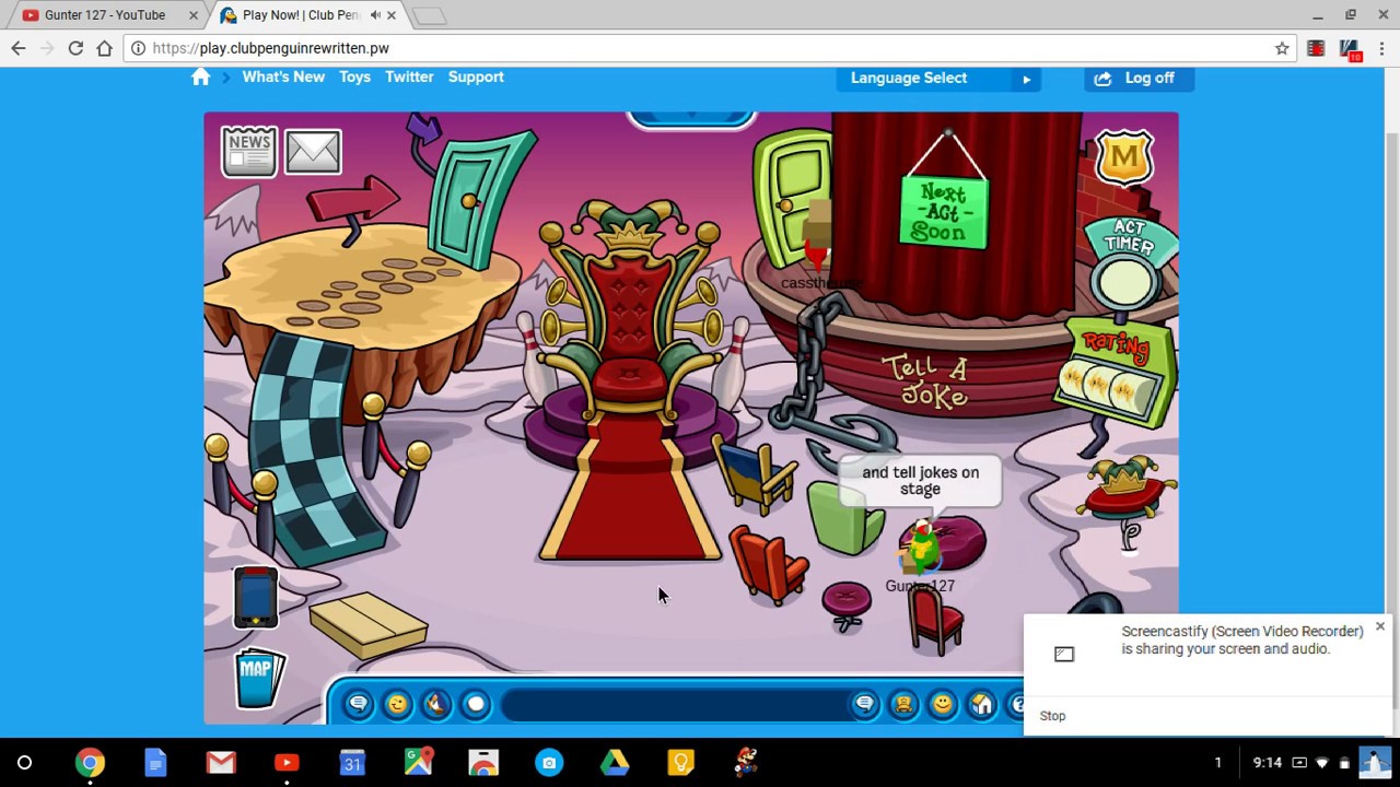 Club Penguin Rewritten Box Dimension - YouTube