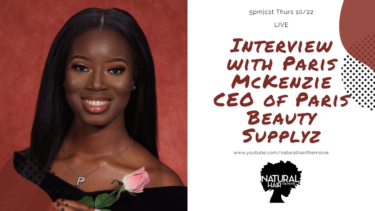Interview with Young Black 16 year old CEO of Paris Beauty Supplyz ...