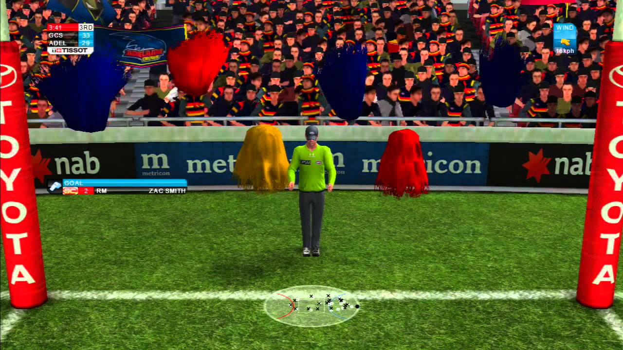 AFL Live 2 - GCS Career - Round 14 - Gold Coast vs Adelaide - YouTube