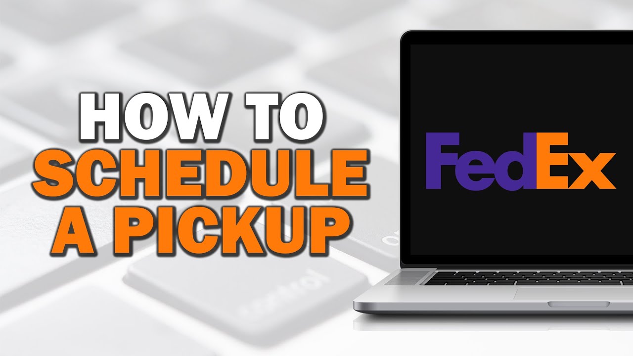 How To Schedule a Pickup on FedEx (Easiest Way) - YouTube