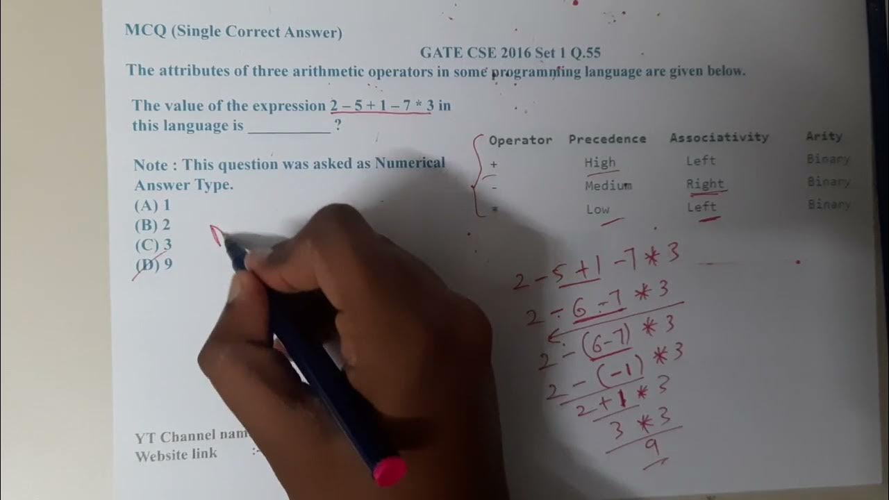 GATE CSE 2016 SET 1 Q 55 || Stacks and Queues || Data Structure || GATE Insights Version: CSE ...