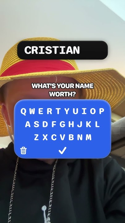 How much is your name worth? - YouTube