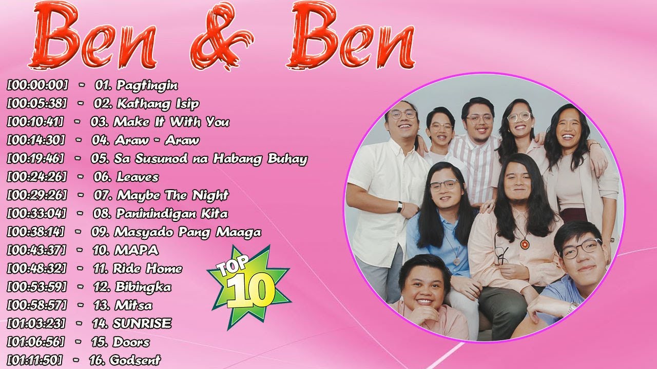 Ben and Ben Nonstop Love Songs - Ben and Ben Greatest Hits Full ...