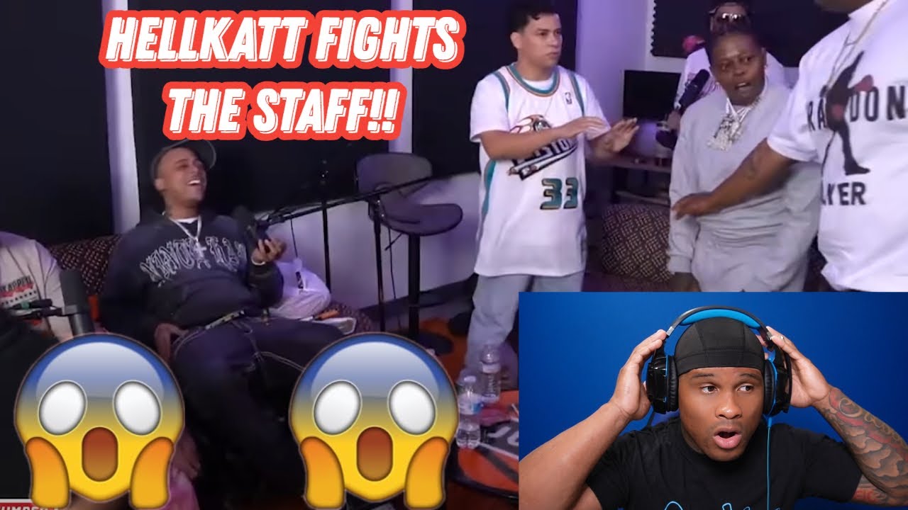Hellkatt Sparks Full On Race War At No Jumper.... (Fights Staff😱) - YouTube