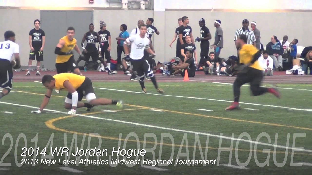 AWP Sports (WR) Jordan Hogue NLA Highlights - YouTube