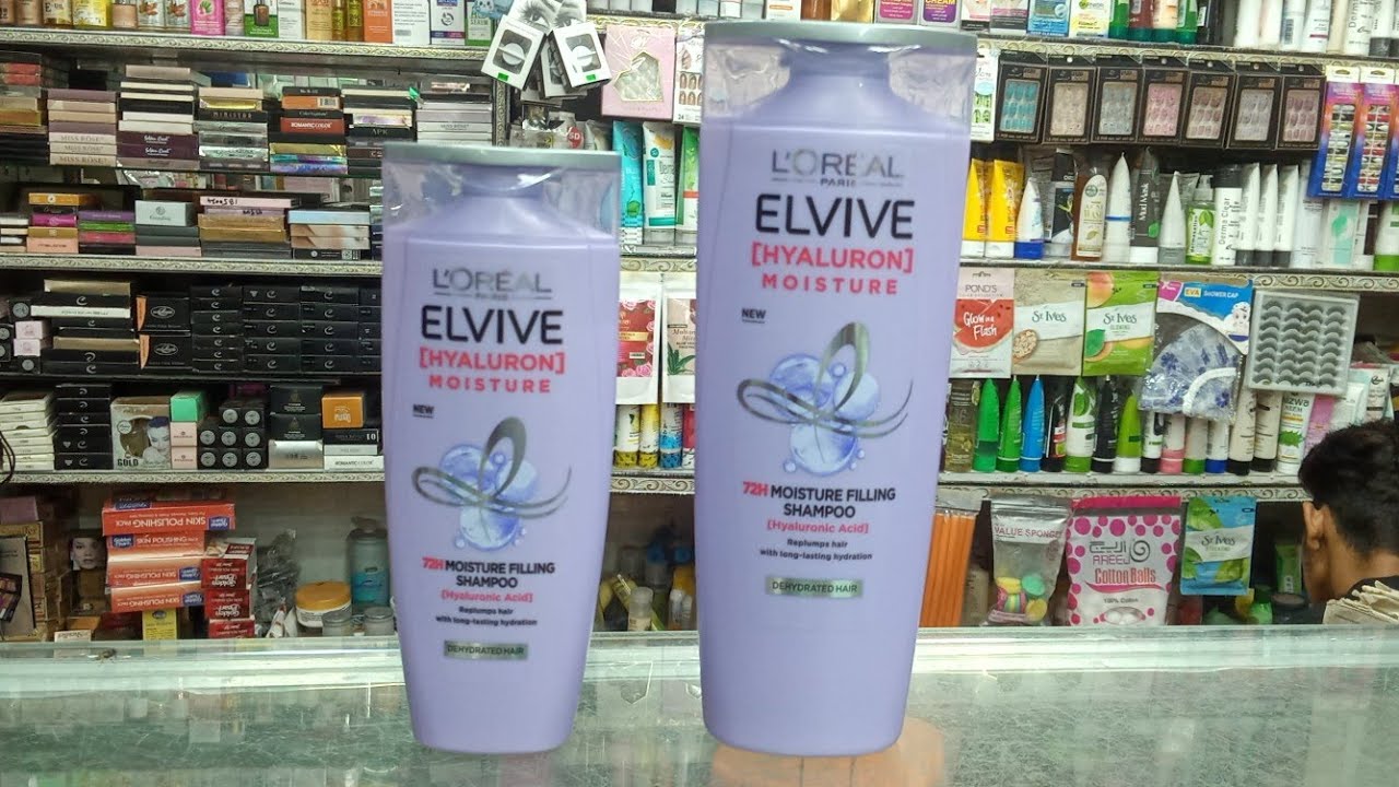 LOREAL ELVIVE hyaluron moisture shampoo.Dry hairs best shampoo ...
