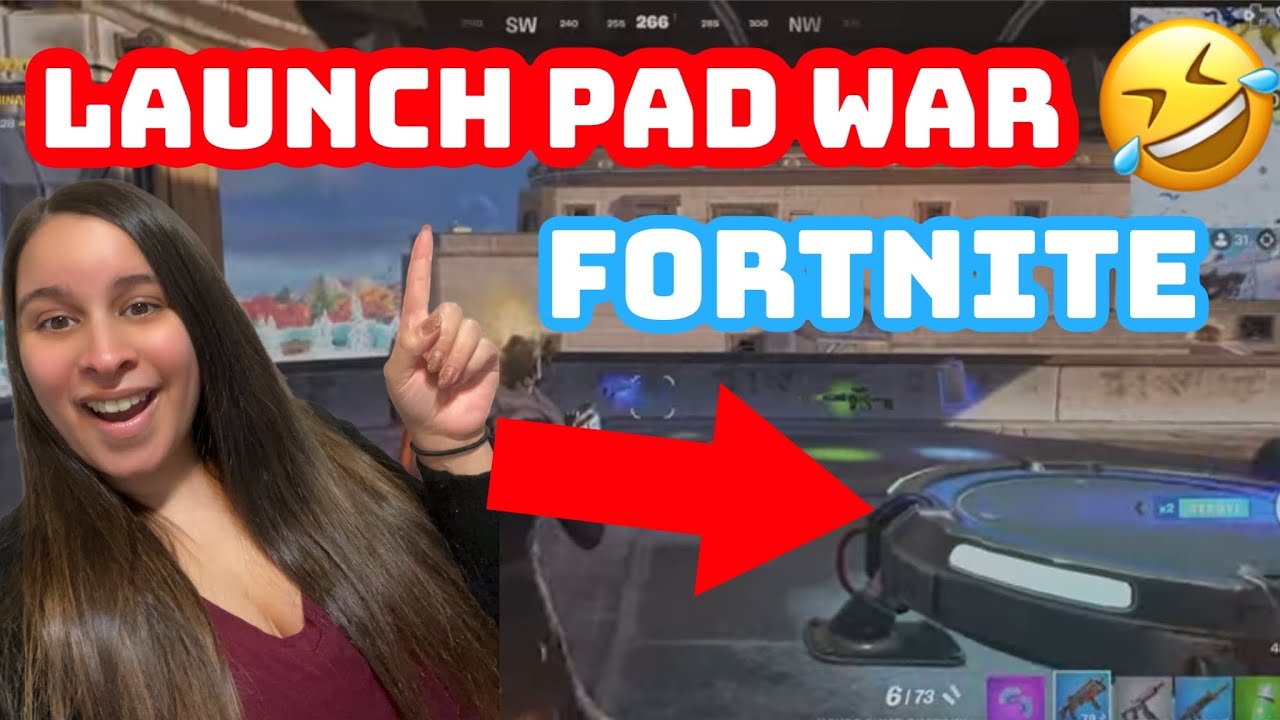 Fortnite LAUNCH PAD War LOL - YouTube