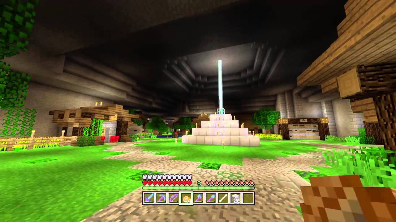 Minecraft: UnderGround Base Live stream update! - YouTube