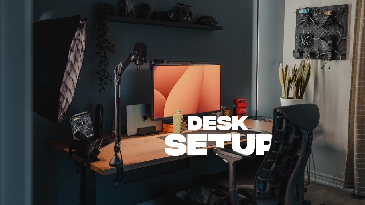 My LAST/FINAL Desk Setup Tour - 2024! - YouTube