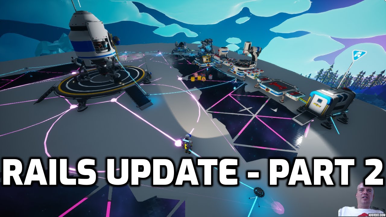 Astroneer Rails Update Gameplay - Part 2 - YouTube
