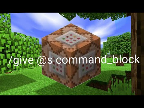 tuto commande block ( minecraft ) - YouTube