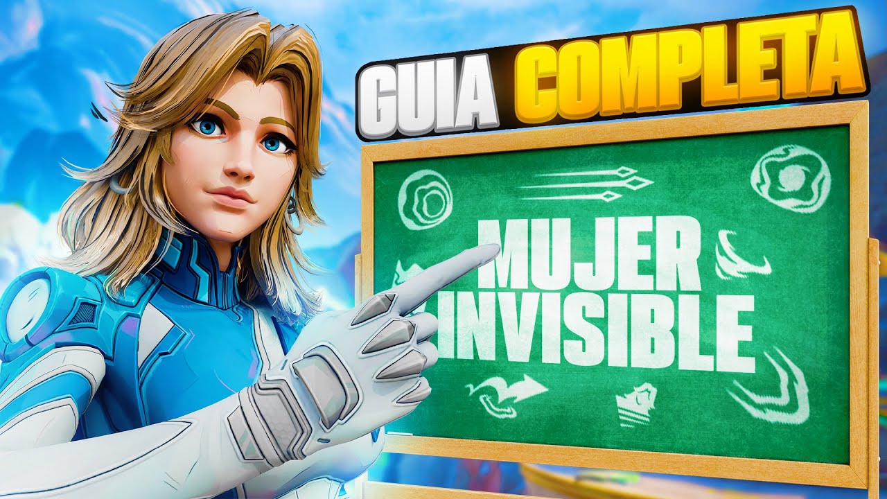 MARVEL RIVALS: LA MEJOR GUIA PARA JUGAR LA MUJER INVISIBLE - YouTube
