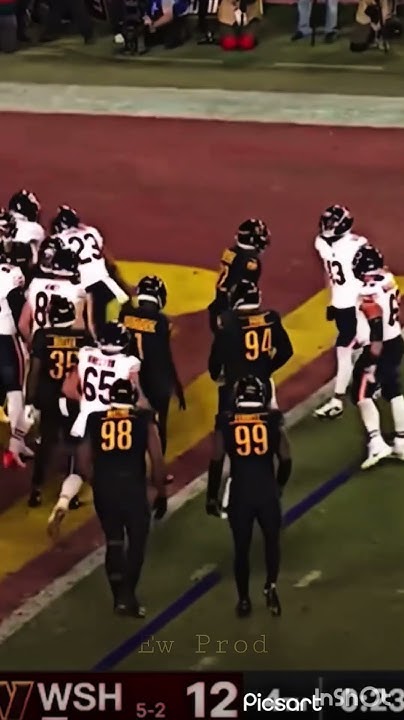 Bears vs Commanders CRAZY ending 😳 #nfl #shorts - YouTube
