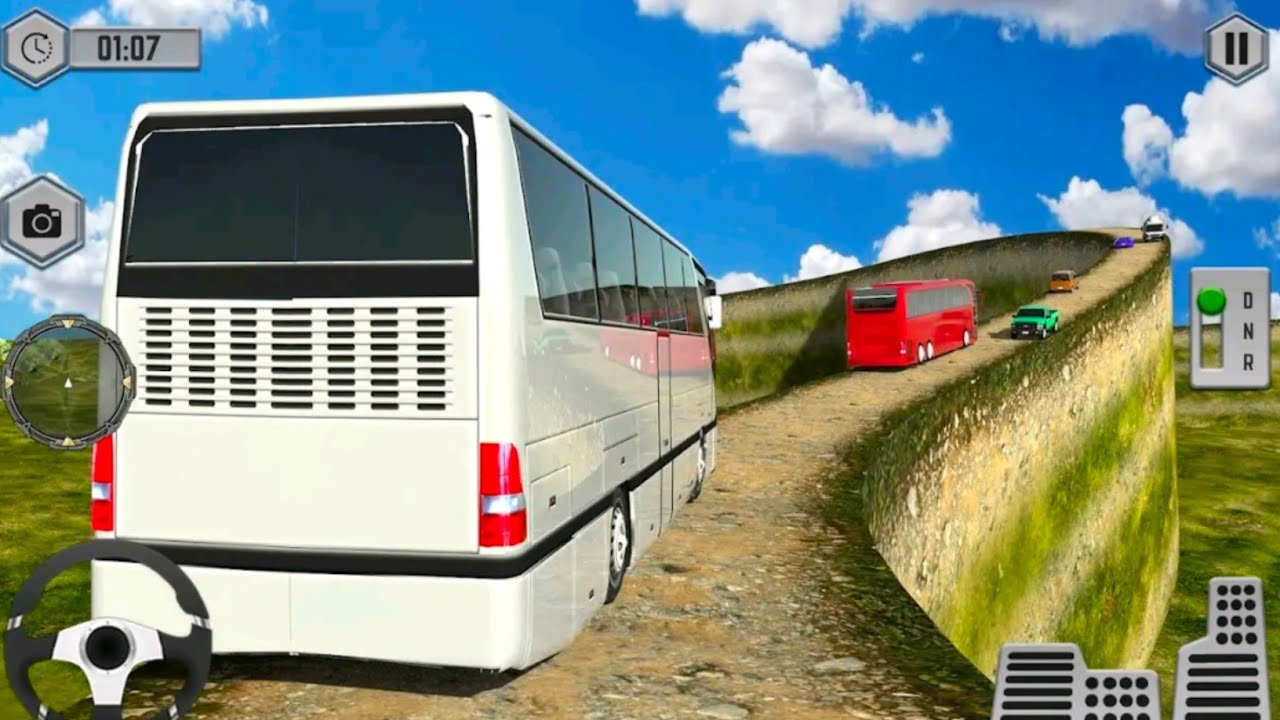 Off-road coach bus simulator 3d game|drive off-road bus pesenjar ...