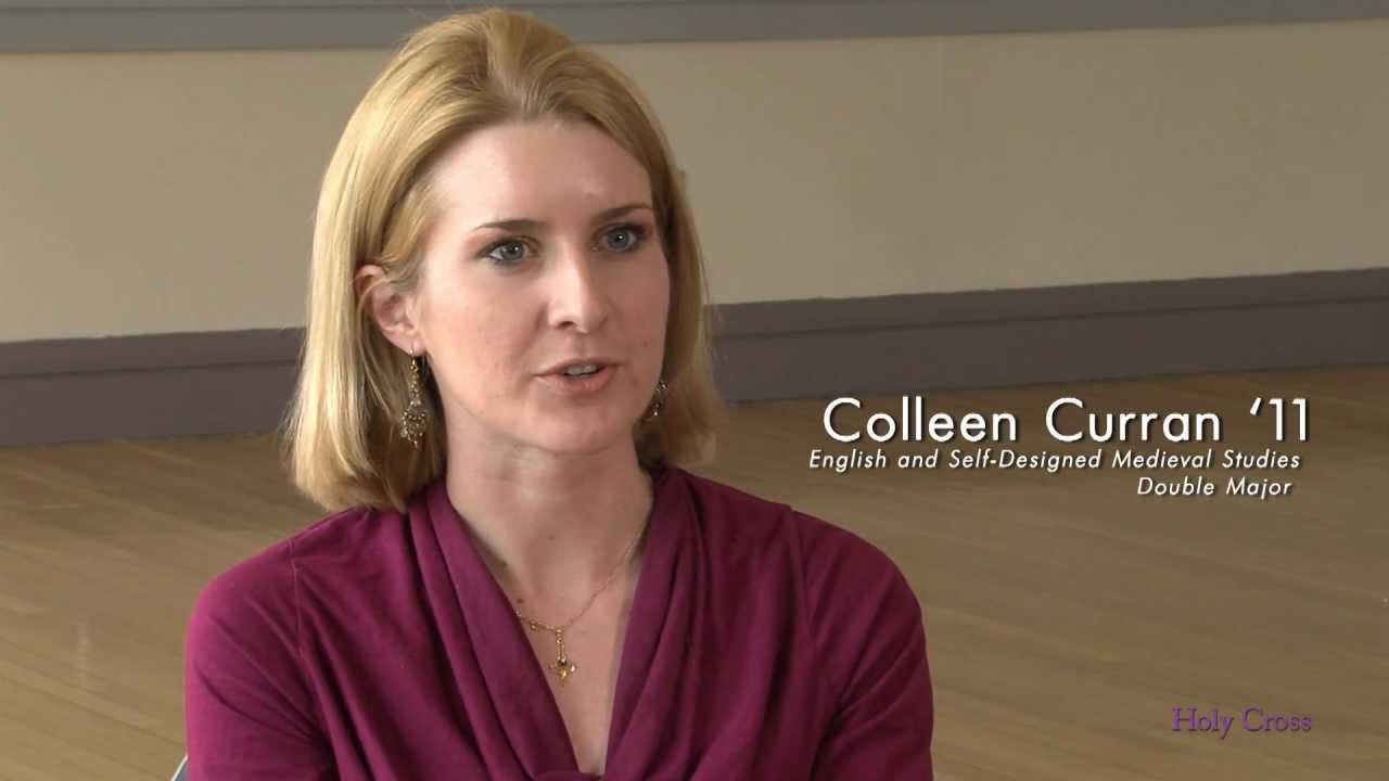 Holy Cross Senior Spotlight: Colleen Curran - YouTube
