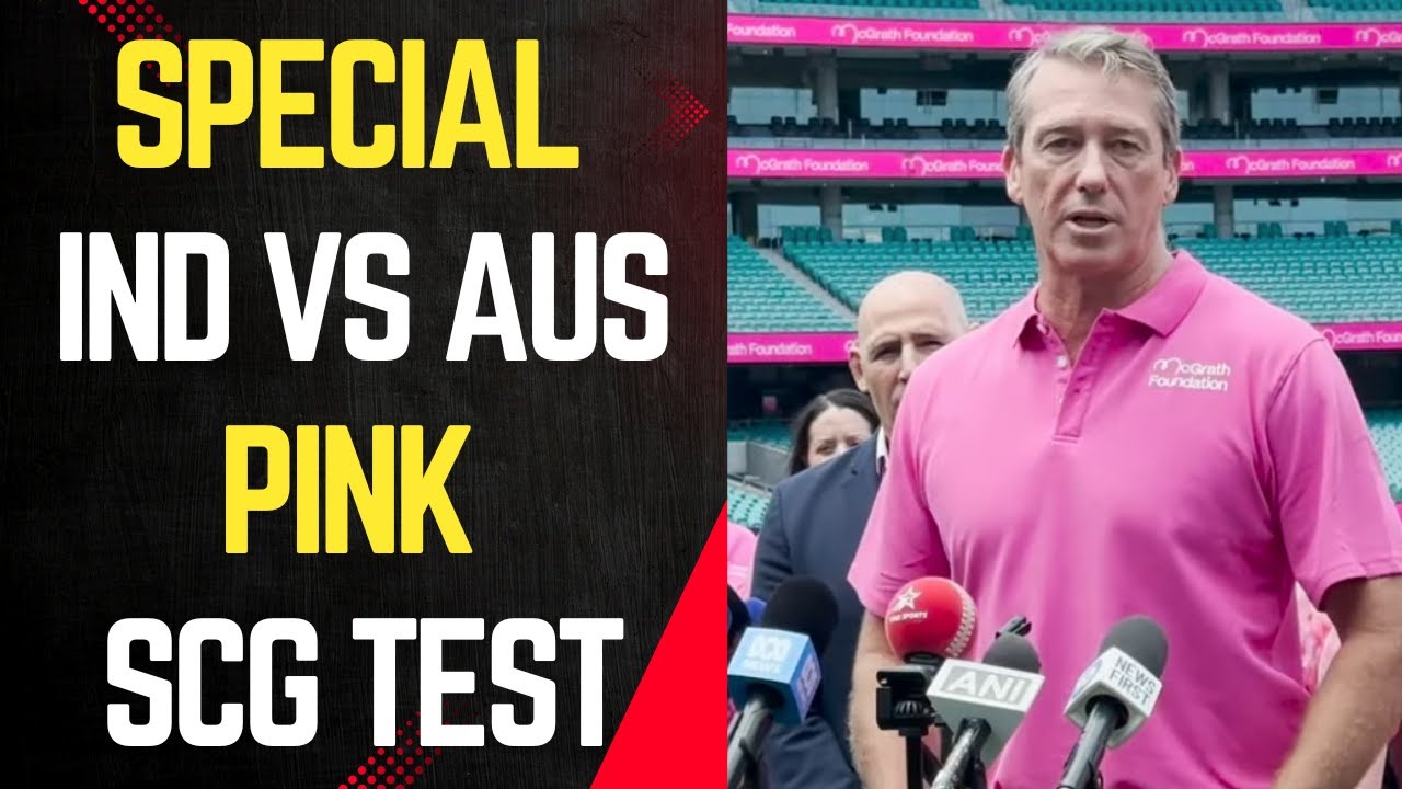 Glenn McGrath: Sydney Pink Test special, a tradition that is making a ...