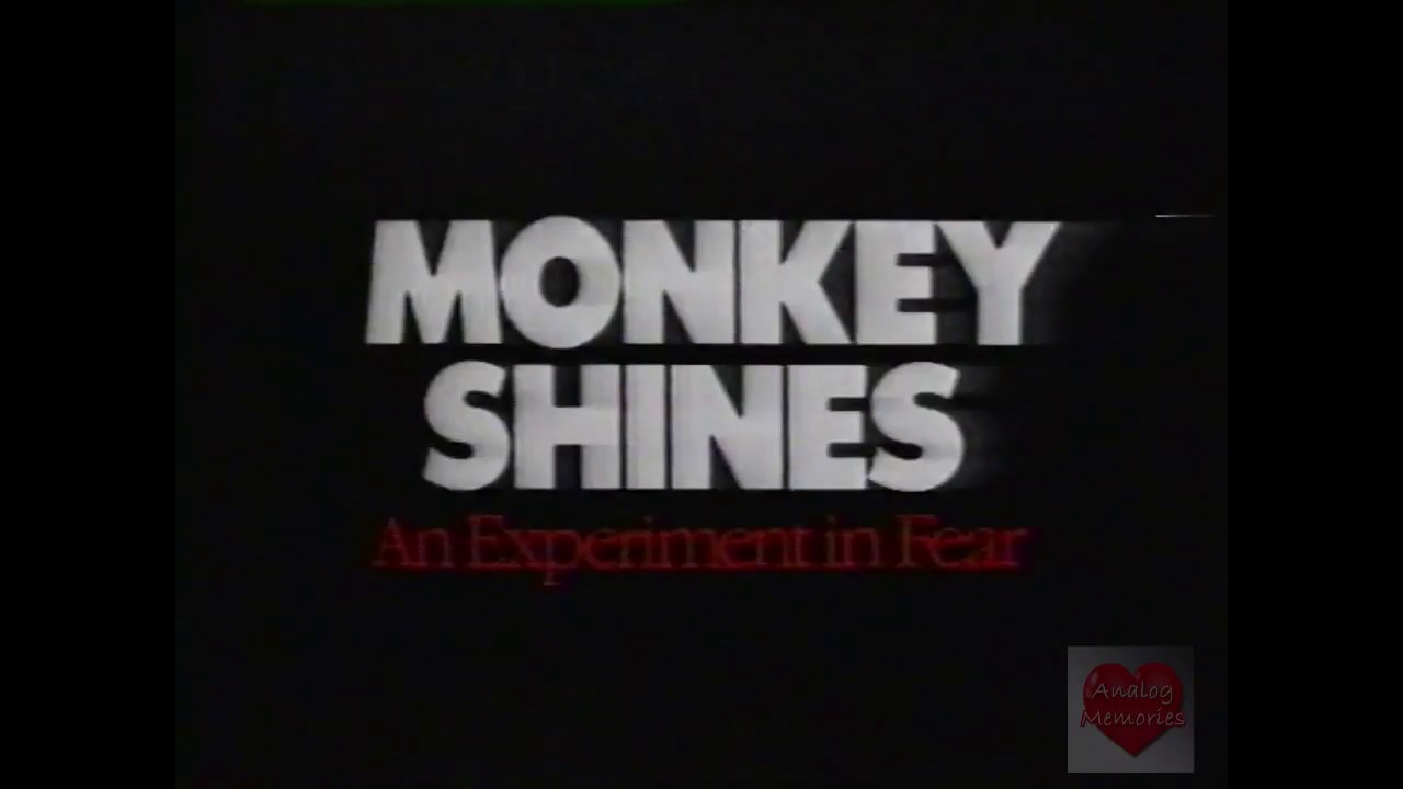Monkey Shines An Experiment in Fear | Feature Film Movie | Television ...