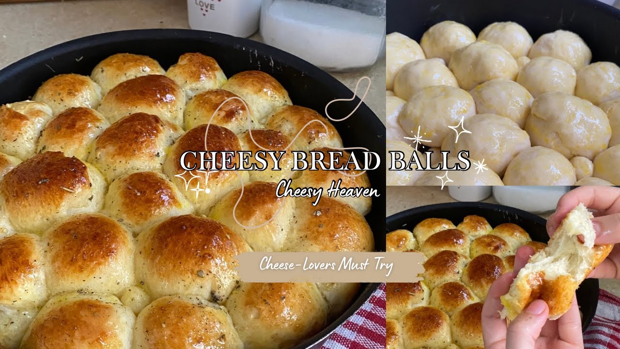 Soft, Cheesy, and So Easy | Bread Balls Recipe 💌 - YouTube