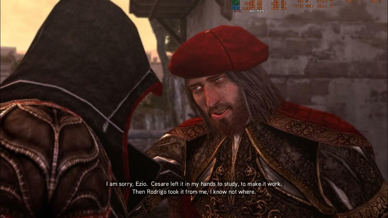 Assassin's Creed Brotherhood - Uplay - Meeting Leonardo Again - YouTube