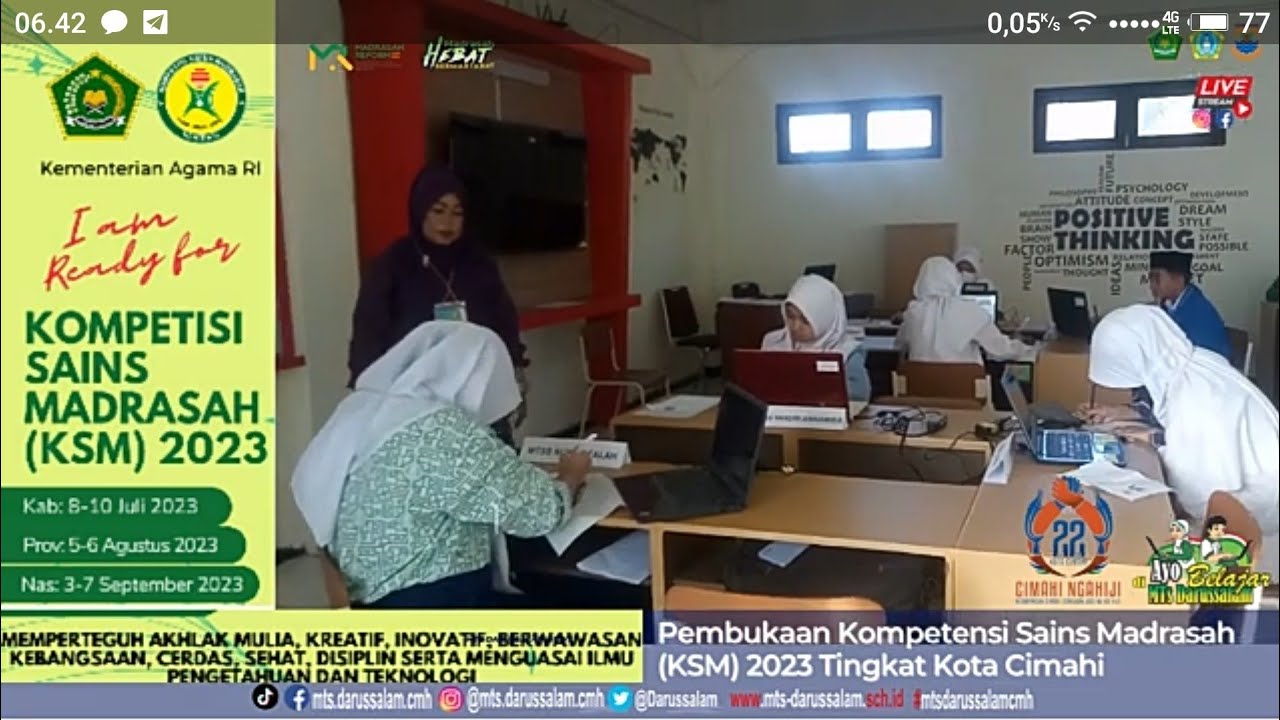 KOMPETISI SAINS MADRASAH (KSM) 2023 - YouTube
