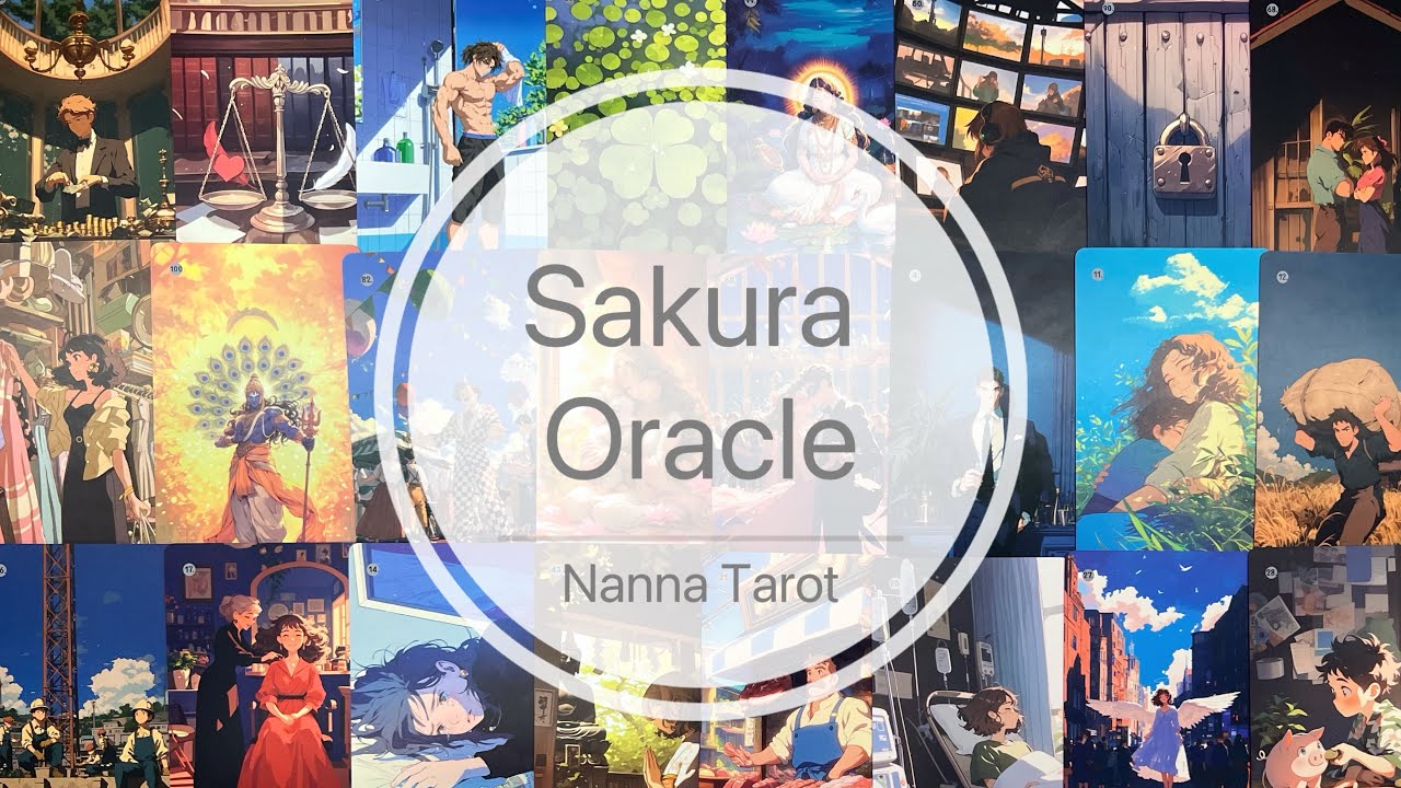 開箱 🥀 櫻花神諭卡 • Sakura Oracle // Nanna Tarot - YouTube
