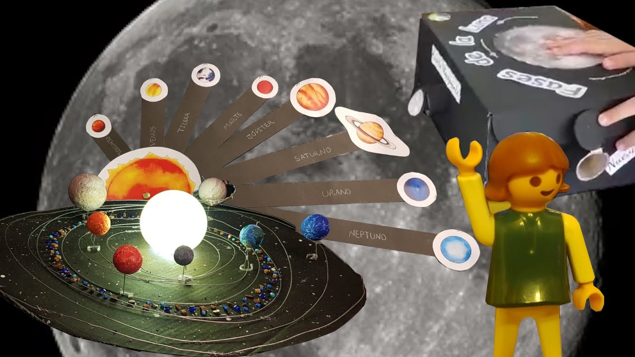 Maqueta Del Sistema Solar Planetas Zona Creativa Anny's