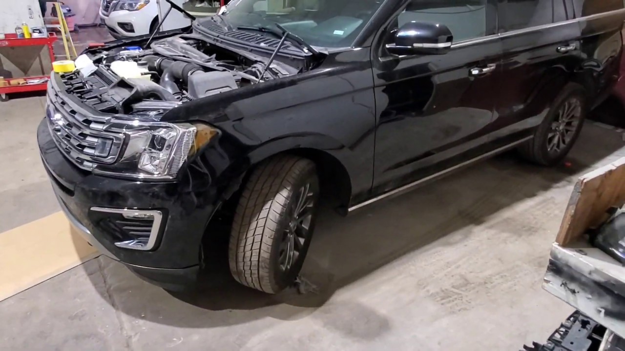 [Body Work Ep.2] 2020 Ford Expedition Front End Repair - YouTube