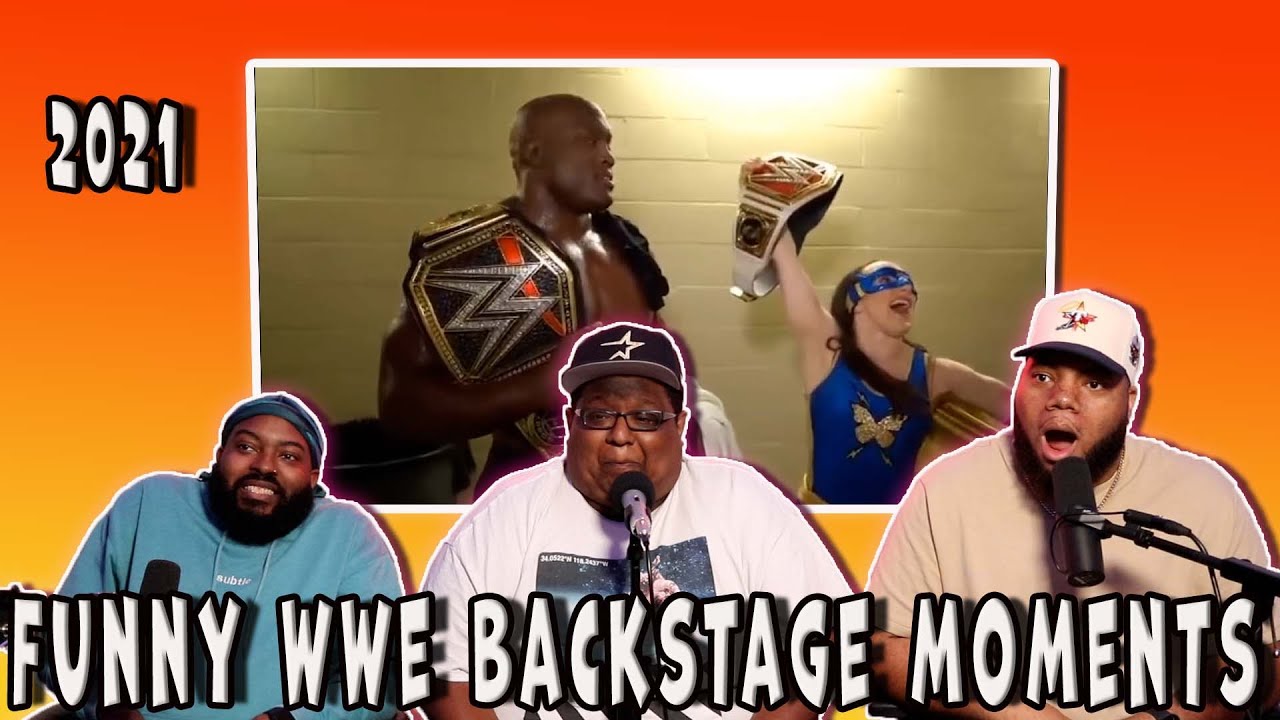 Funny WWE Backstage Moments of 2021 (REACTION) - YouTube