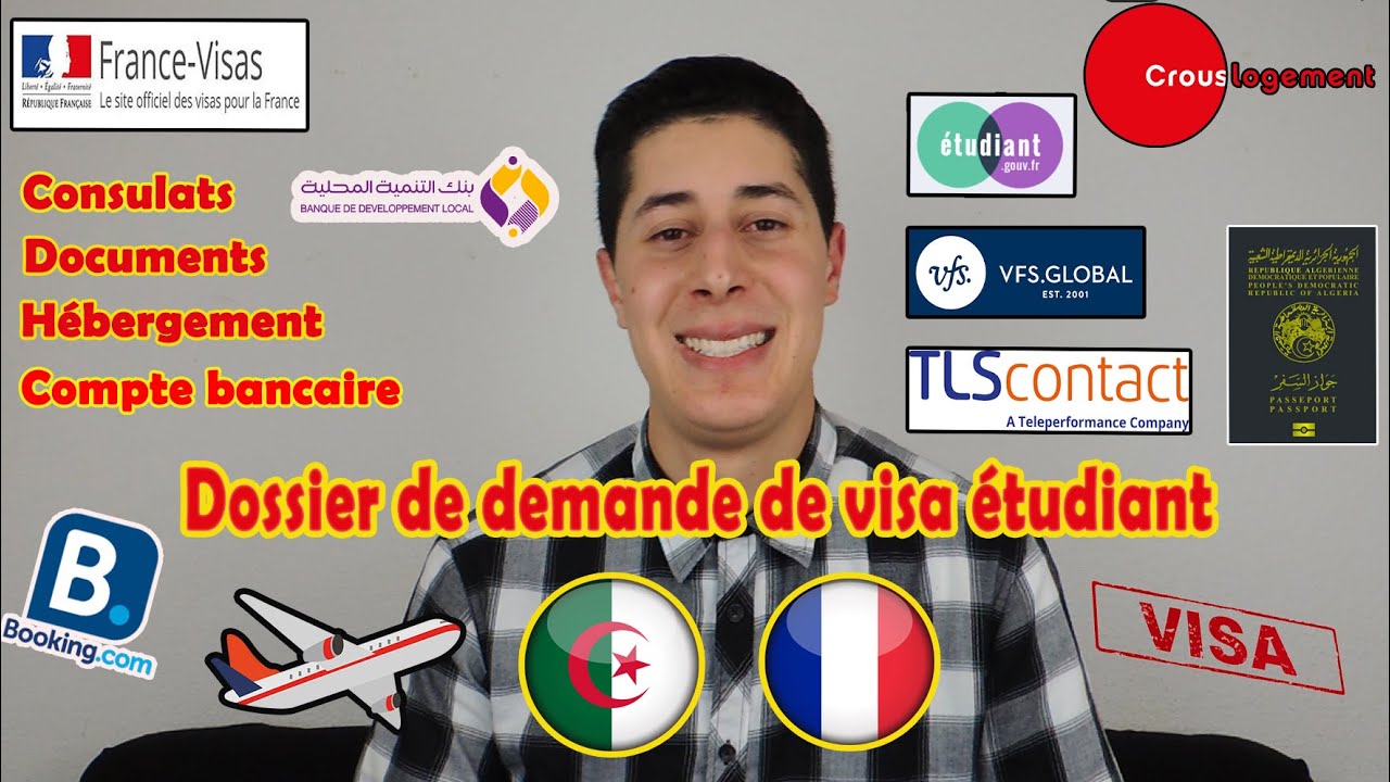 Constituer un bon dossier de visa d'étude 2020/2021 ملف طلب فيزا ...