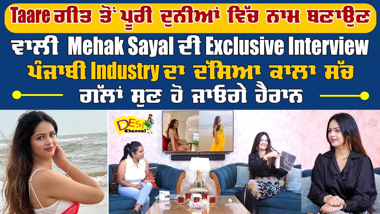 Taare Fame Mehak Sayal Exclusive Interview | Dark Secrets Of Punjabi ...