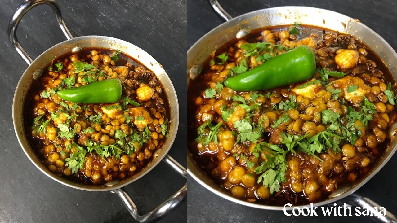Chana daal paneer recipe in Urdu/ Hindi | by cook with sana. - YouTube
