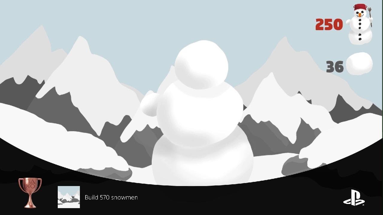 The Snow Story ~ Build 570 snowmen Trophy - YouTube
