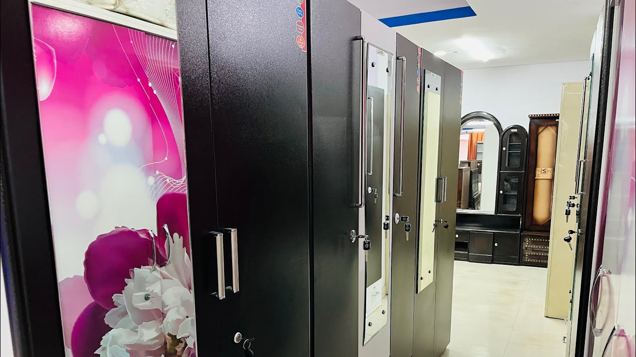 Almari Design with price !! steel wardrobe design with price - YouTube