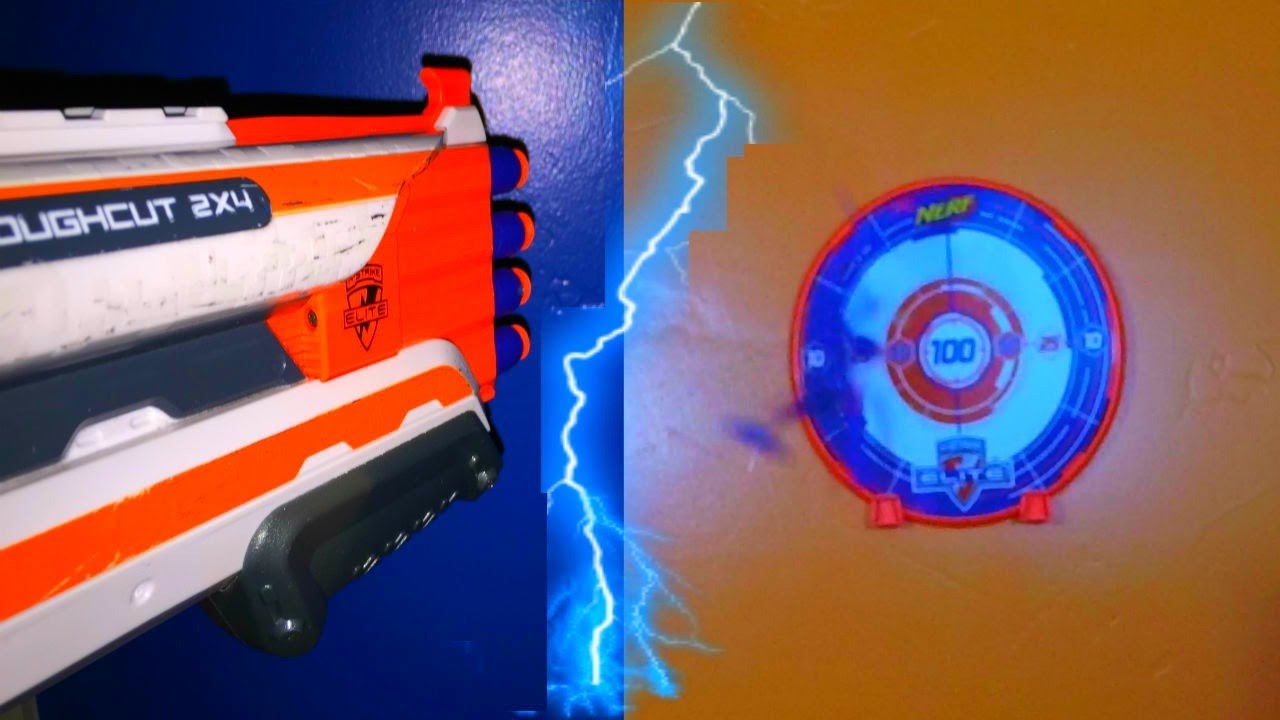 CRAZY NERF SHOTGUN MOD - 8 Darts at Once! DIY - YouTube