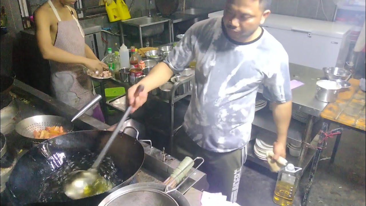 today 12huors in kitchen Non-stop order Non-stop cooking sad. .. - YouTube