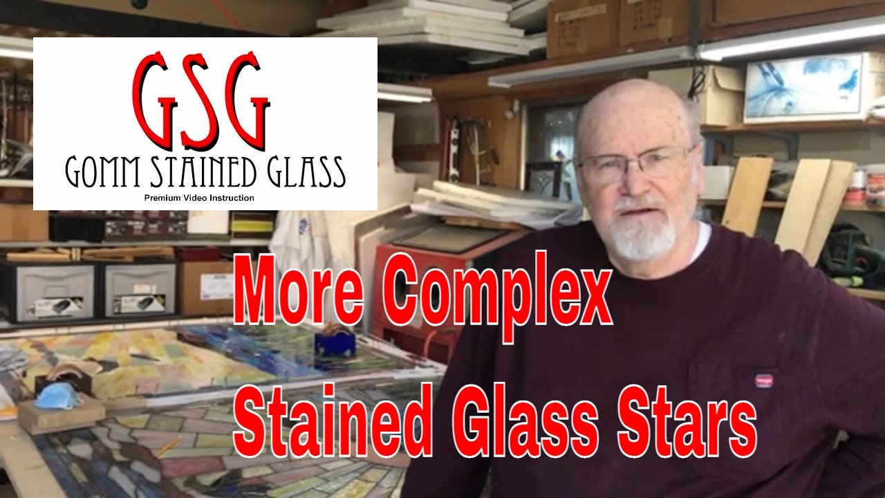 More Complex Stained Glass Star Projects 3 of 3 V380 - YouTube