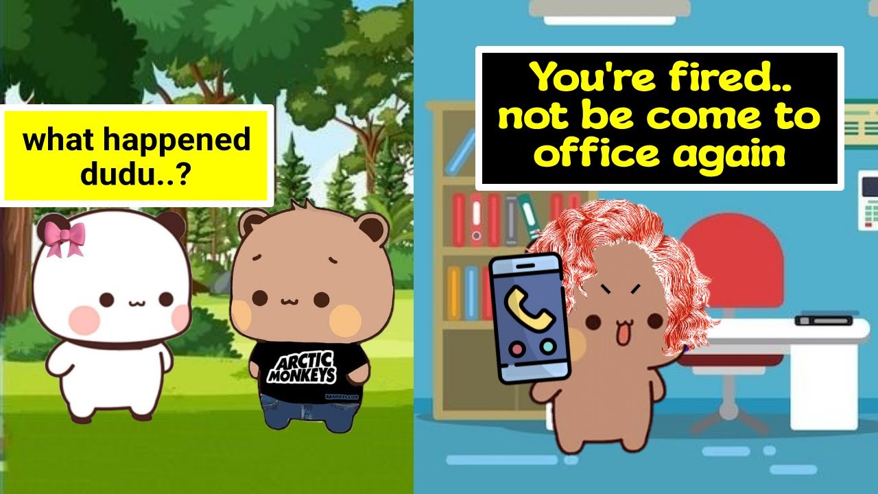 Dudu fired from job | Bubu Dudu Pui Pui 🥳 #bubududu #animation - YouTube