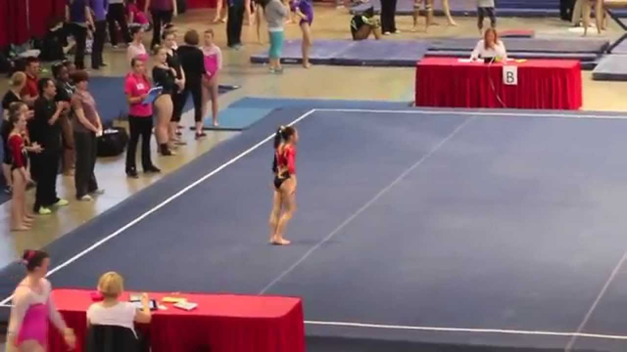 Cai @ State Gymnastics Meet 2015 - YouTube