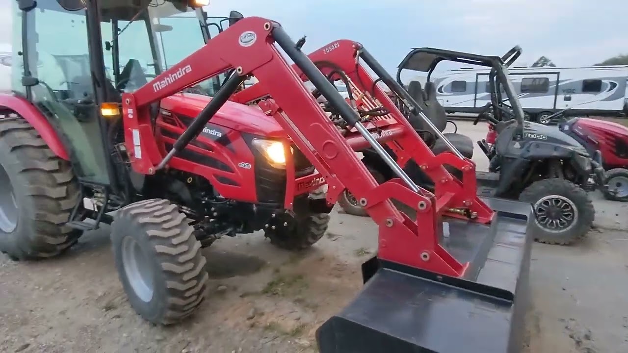 Mahindra 2555 Cab - YouTube