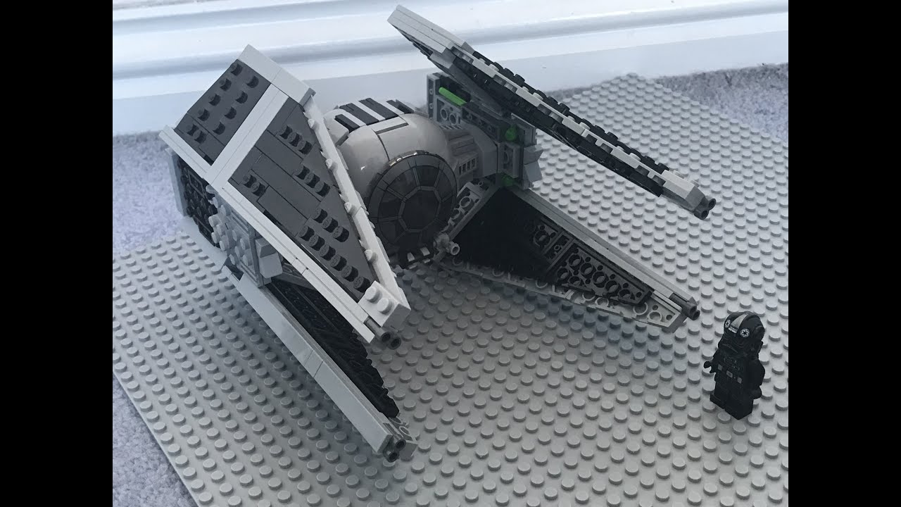 Custom Lego tie interceptor - YouTube