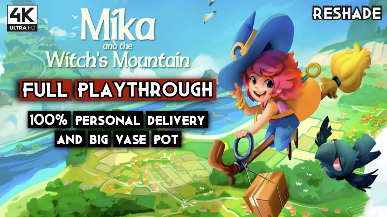 Mika and The Witch's Mountain Full Playthrough Longplay Ending 100% ...