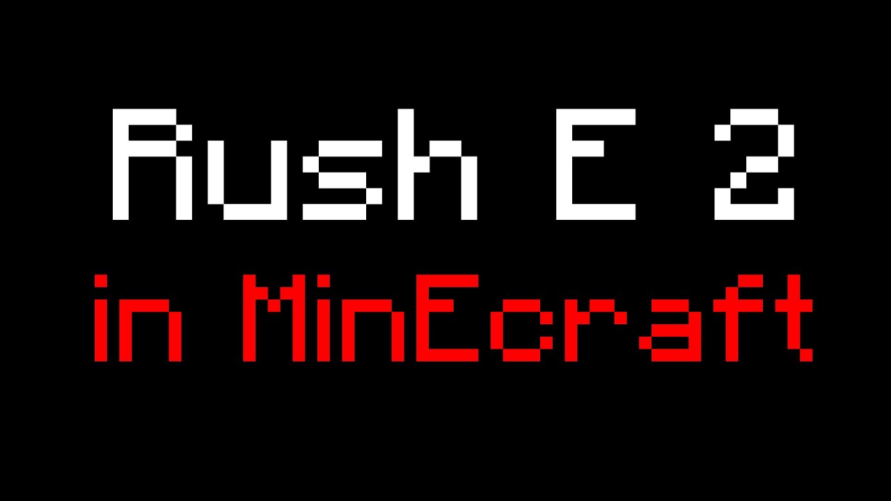 Rush E 2 in Minecraft - YouTube