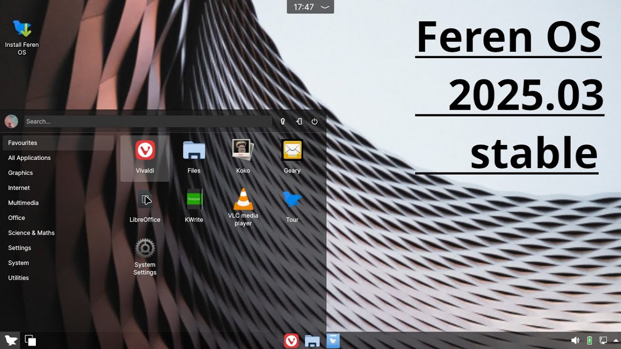 Feren OS 2025.03 - "STABLE" - YouTube