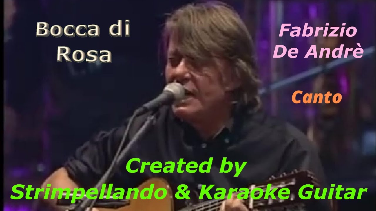 Fabrizio De Andrè - Bocca di Rosa con Canto (Fair Use) - YouTube