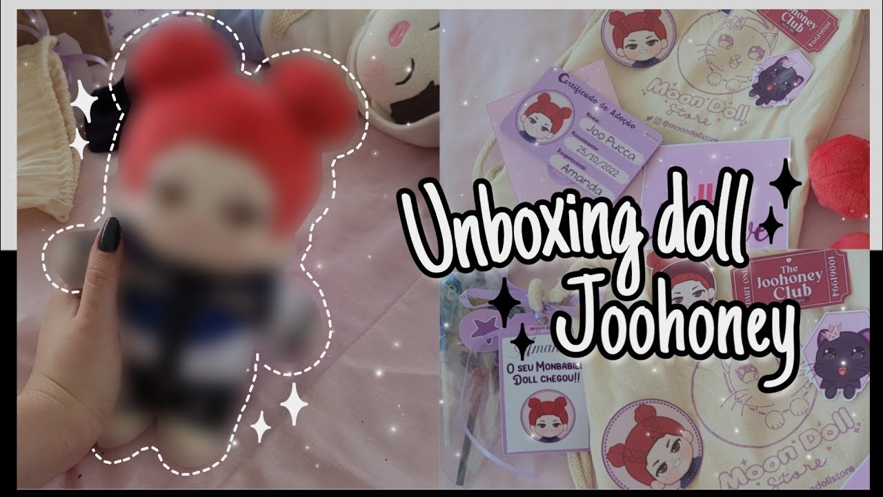 unboxing: plush doll - Joo Pucca (Moon Doll Store) - YouTube