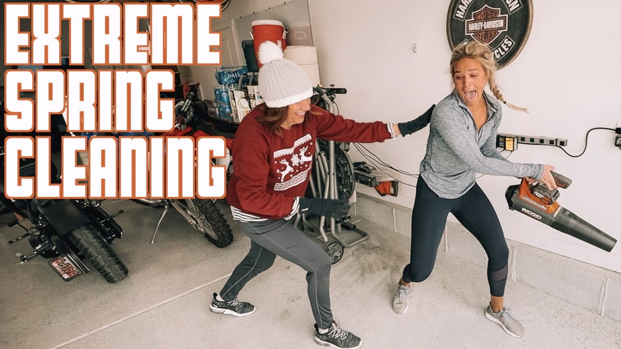 EXTREME SPRING CLEANING | PUTTING PARENTS TO WORK - YouTube