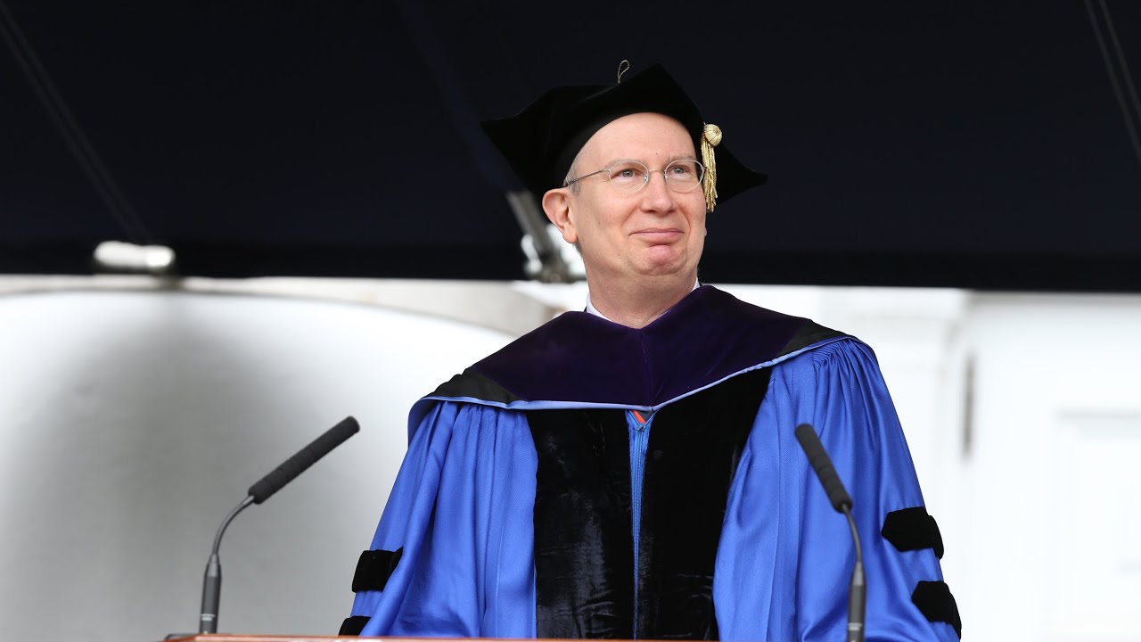 UVA Final Exercises 2016: Paul Mahoney Delivers Keynote Address - YouTube
