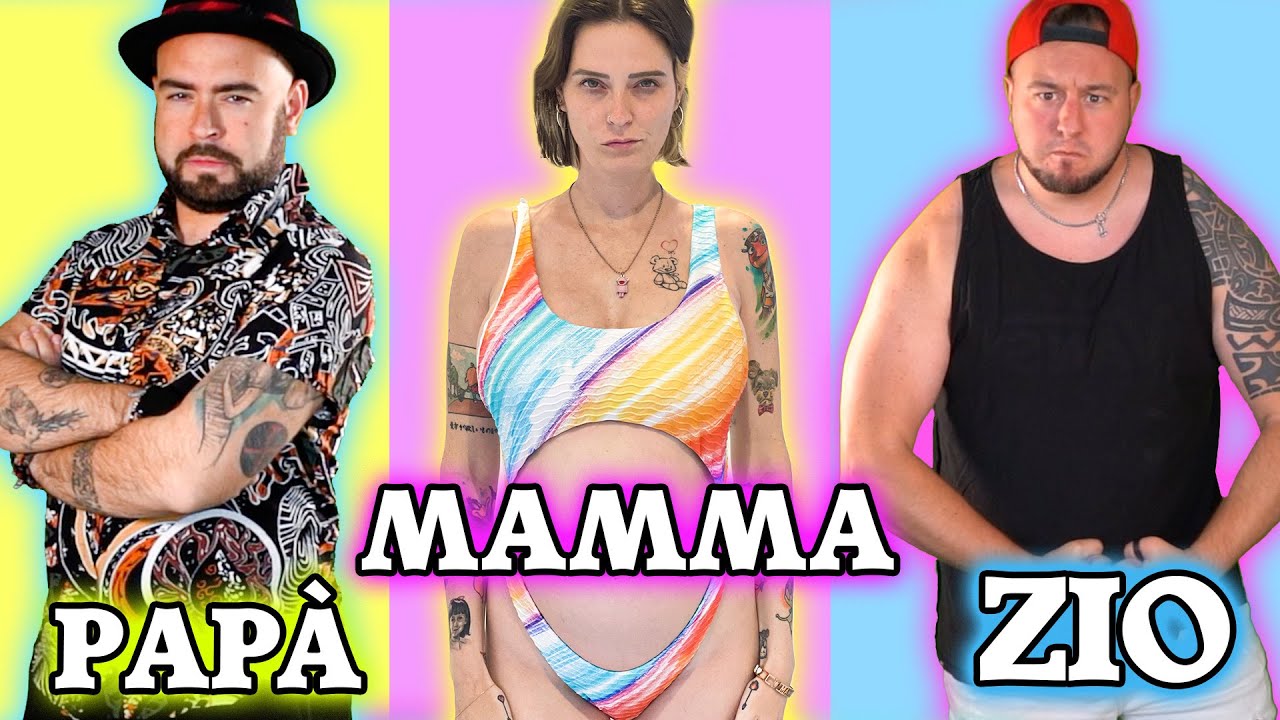 MAMMA vs PAPÀ vs ZIO. la super SFIDA! - YouTube