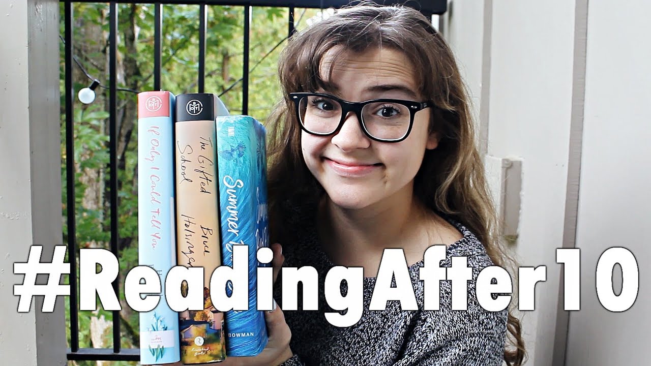 #ReadingAfter10 | Book Reading Challenge & Vlog - YouTube