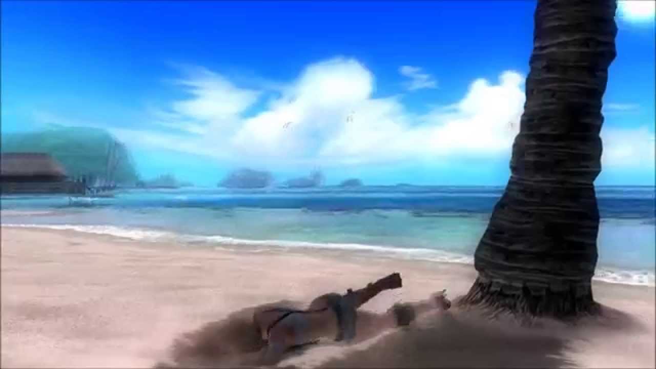 DOA 5 LR Ryona Rachel white top - YouTube